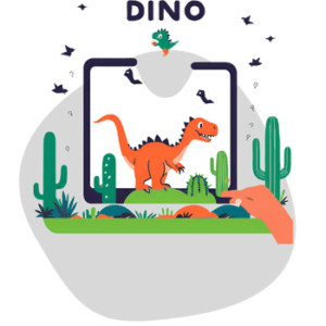 Dino Game Full Screen with Leaderboards - Play Online Now! - Dino Game